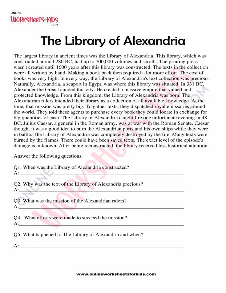 The Library of Alexandria